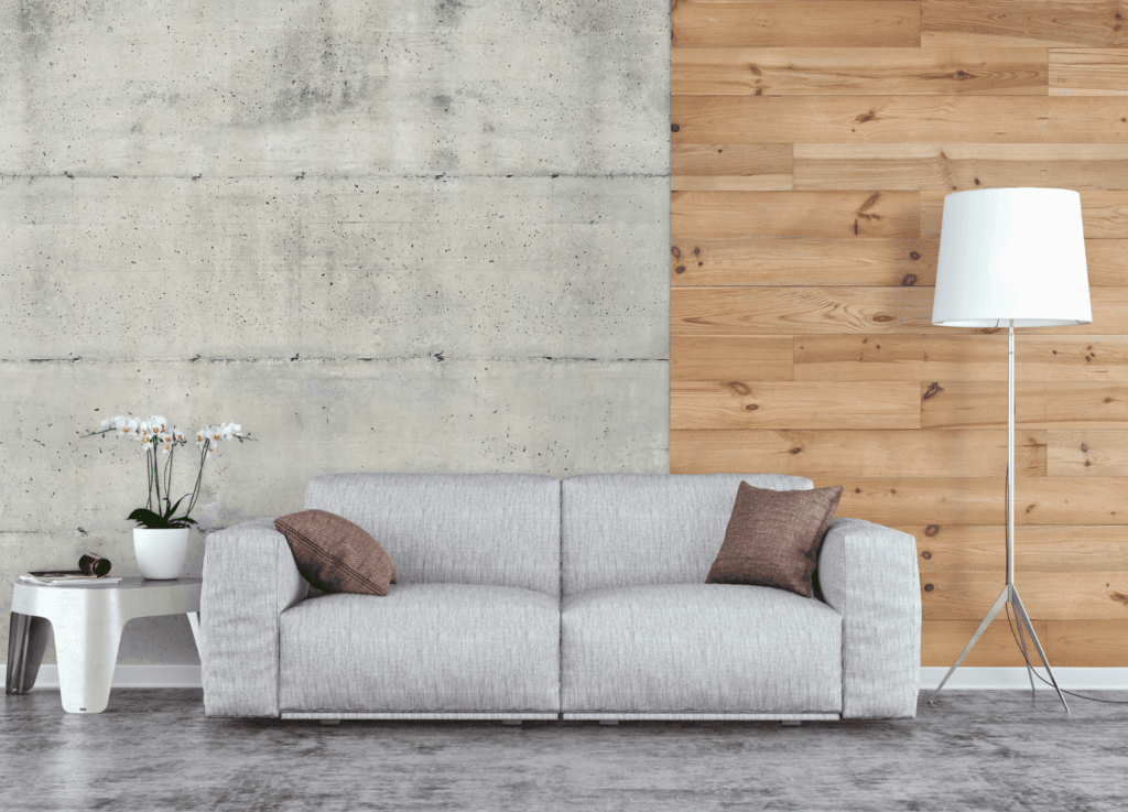 Modern Mixed Material Wall Painting - wudbell