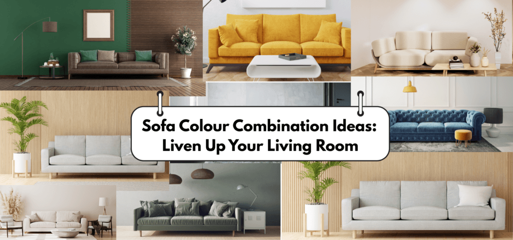 Sofa Colour Combinations That Transform Your Living Room - wudbell