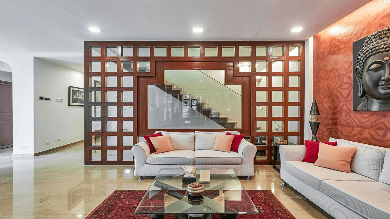 Hall Partition Design Ideas for Indian Living Rooms